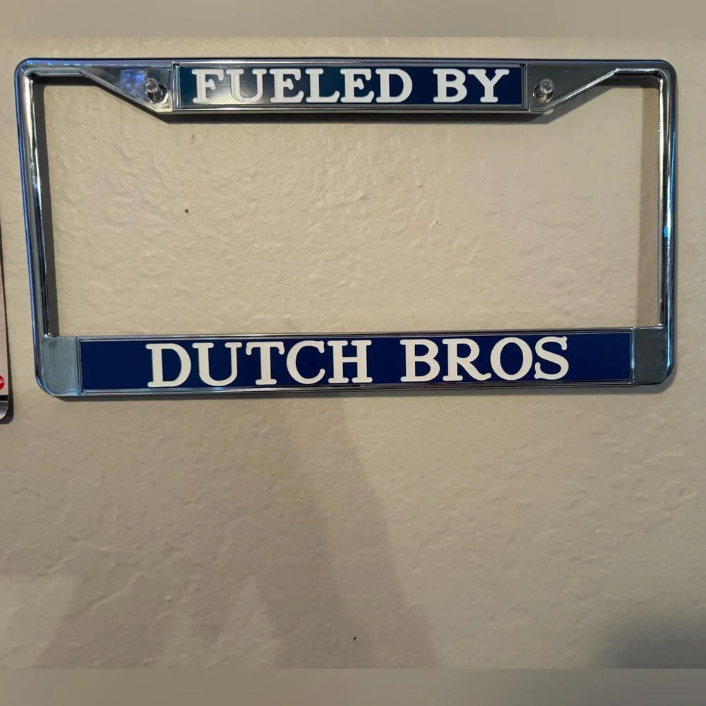 Other | License Plate Ft Dutch Bros | Poshmark